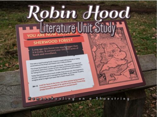 Robin Hood Literature Unit Study - Homeschooling on a Shoestring